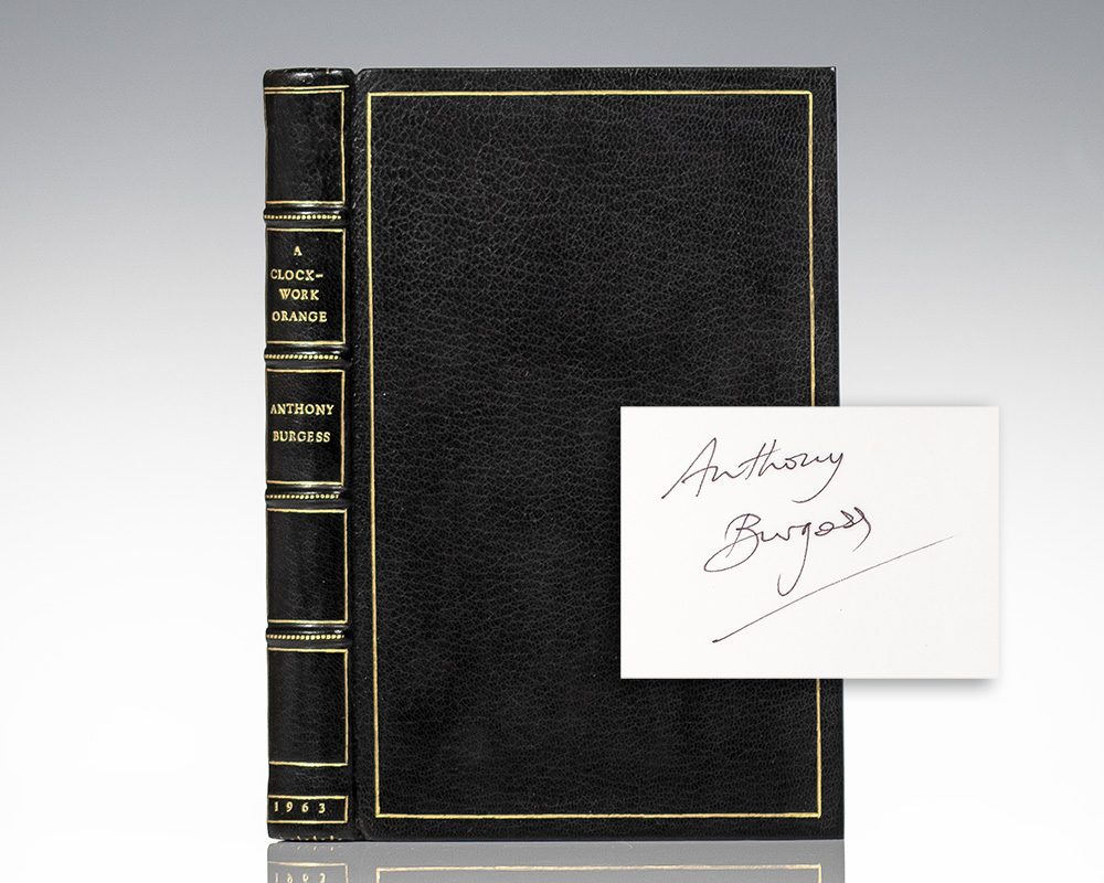 A Clockwork Orange Anthony Burgess First Edition Rare