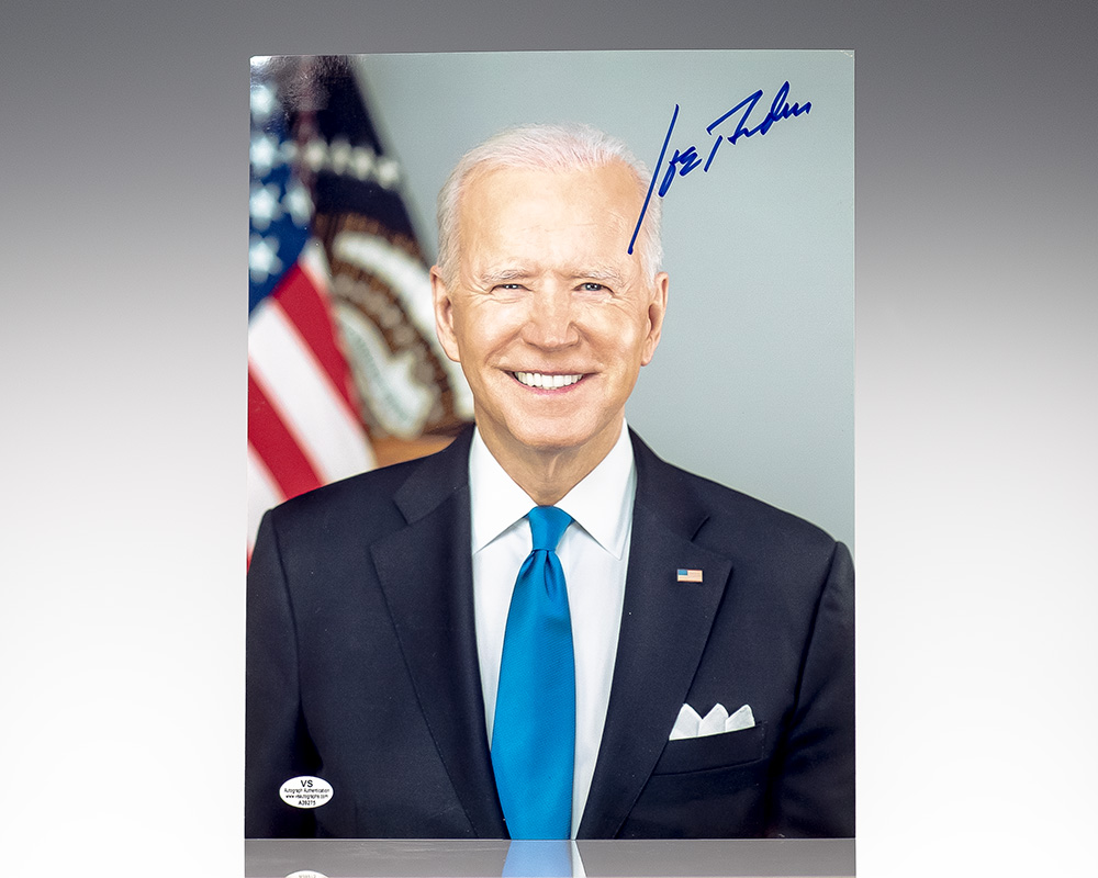 Joe Biden Signed Photograph. - Raptis Rare Books | Fine Rare and ...