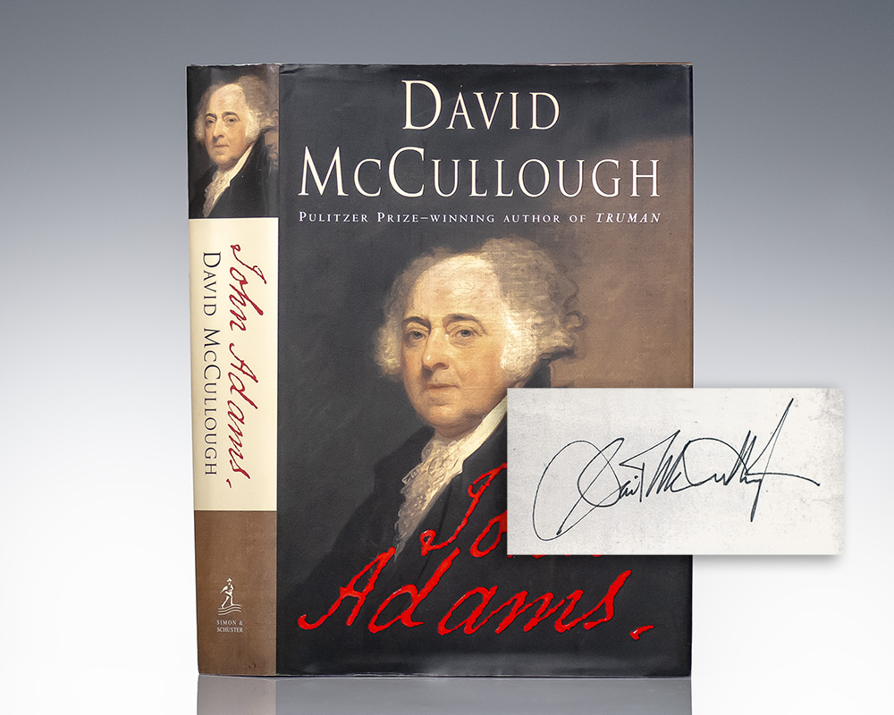 John Adams David McCullough First Edition Signed