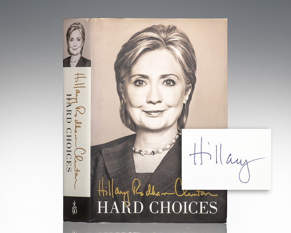 Hard Choices. - Raptis Rare Books | Fine Rare and Antiquarian First ...