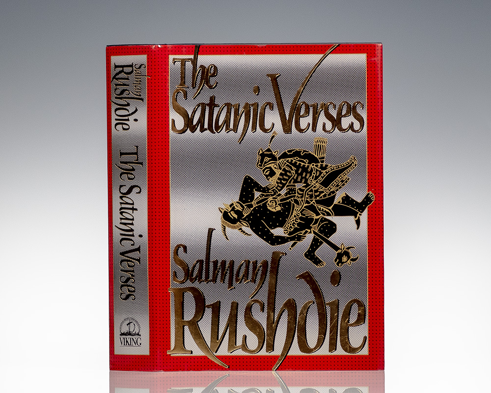 Satantic Verses Salman Rushdie First Edition Signed
