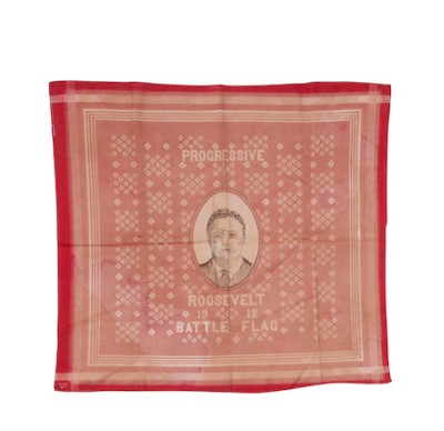Theodore Roosevelt Progressive battle flag 1912
