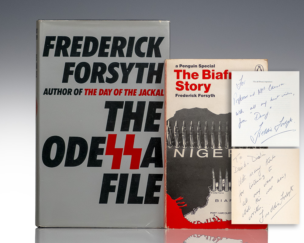 The Odessa File. [with] The Biafra Story. [with] Frederick Forsyth ...