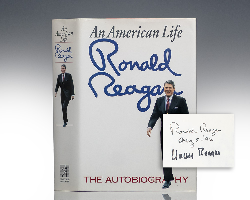 An American Life Ronald Reagan First Edition Signed