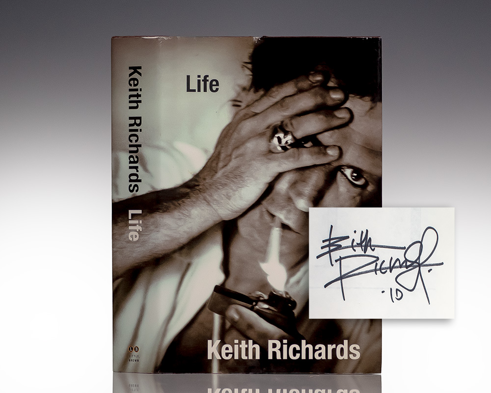 Life: Keith Richards First Edition Rare Book