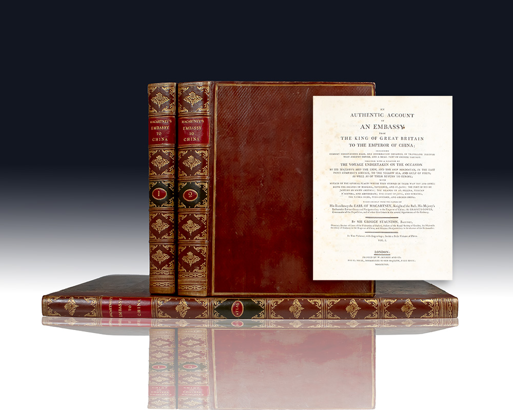 An Authentic Account of an Embassy from the King of Great Britain to ...