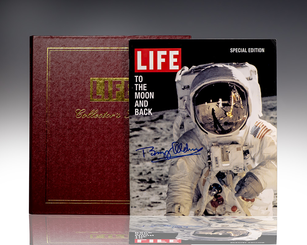 Buzz Aldrin Signed Life Magazine: Anniversary Edition of Apollo 11 ...