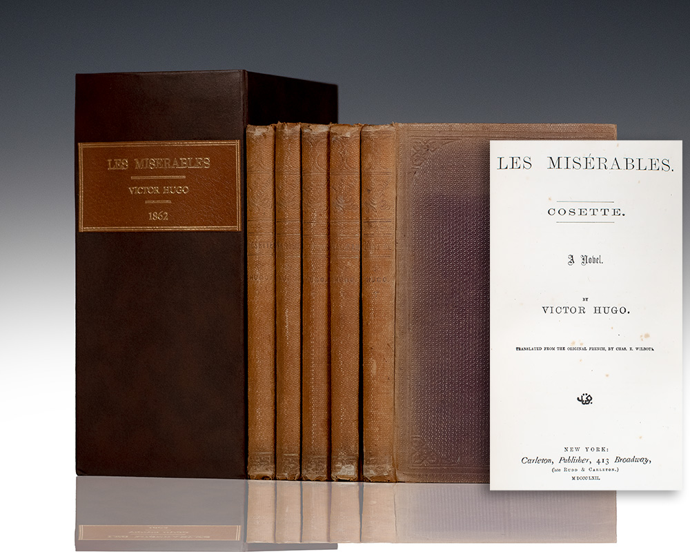 Les Miserables. - Raptis Rare Books | Fine Rare and Antiquarian First ...