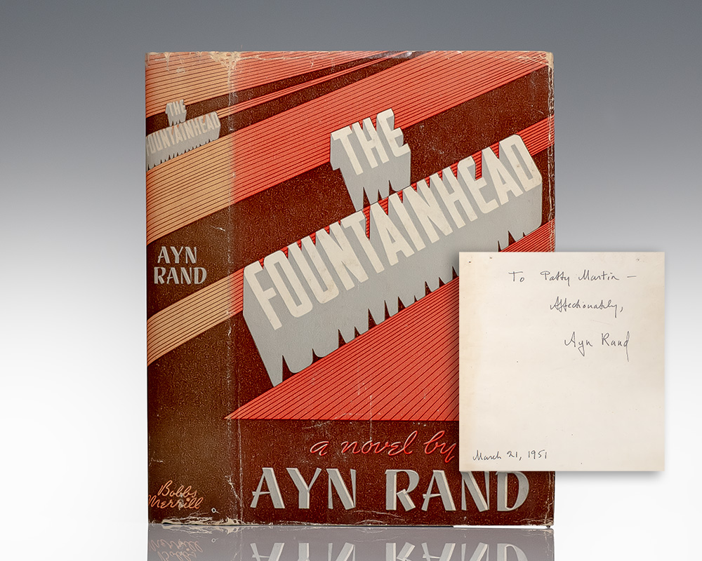 The Fountainhead. - Raptis Rare Books | Fine Rare and Antiquarian First ...