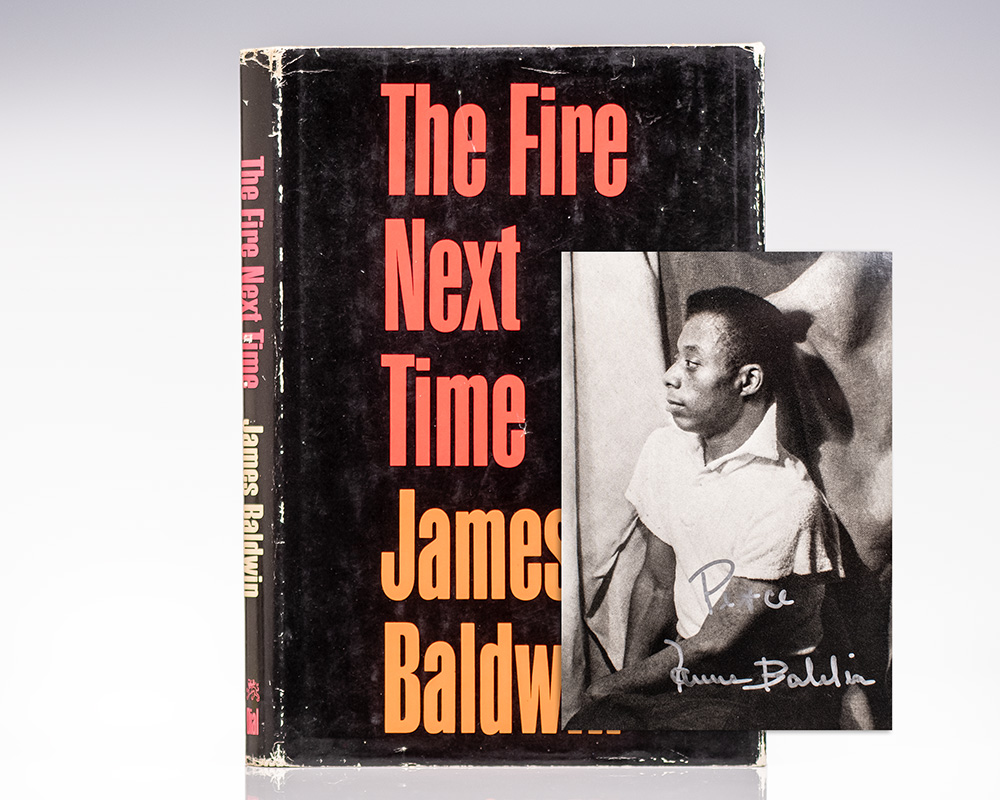 The Fire Next Time James Baldwin First Edition Signed
