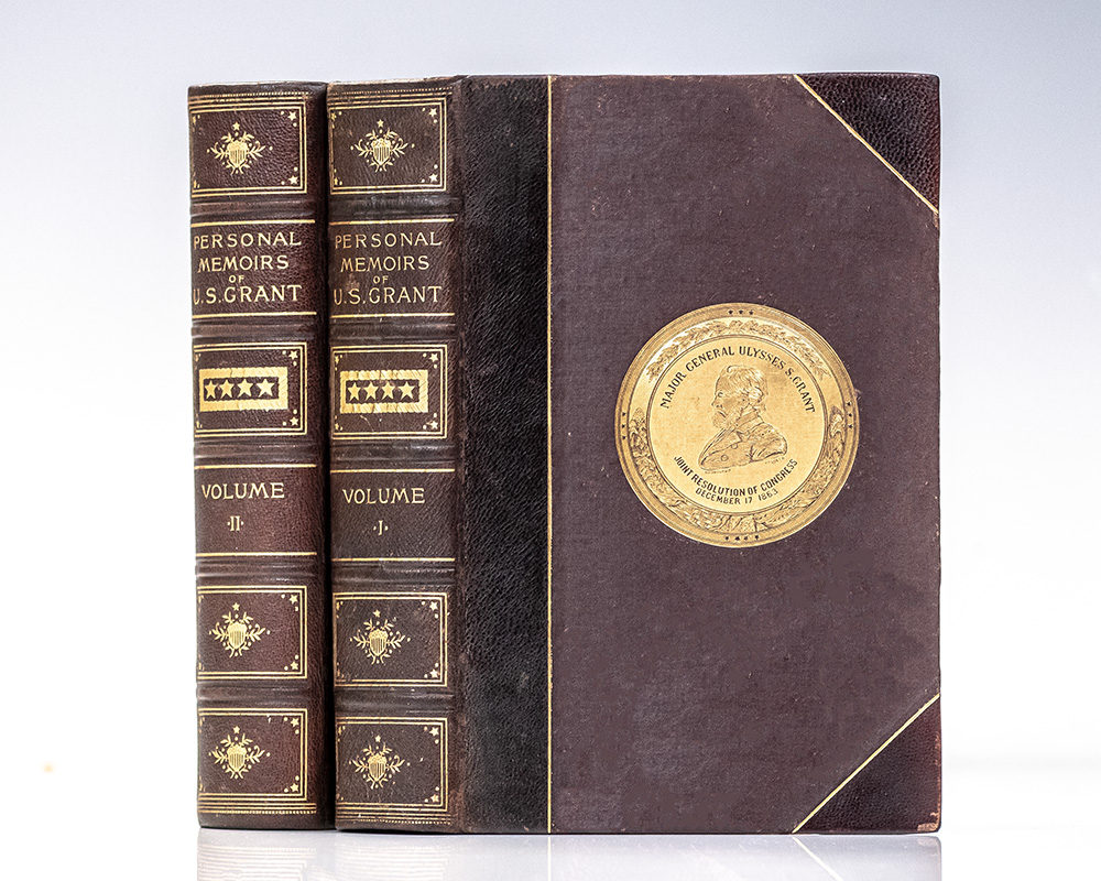 Personal Memoirs of U.S. Grant First Edition Rare Publishers Binding