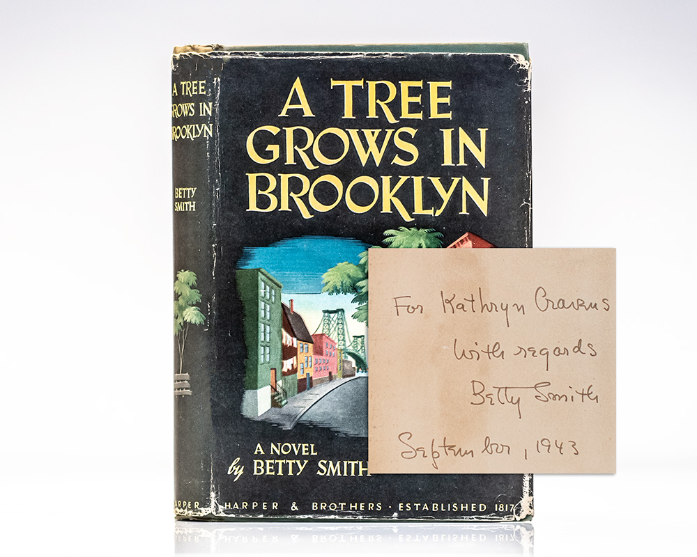 Tree Grows in Brooklyn Betty Smith First Edition Signed