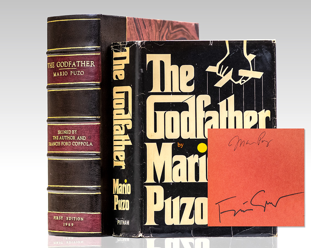 Godfather Mario Puzo First Edition Signed Rare