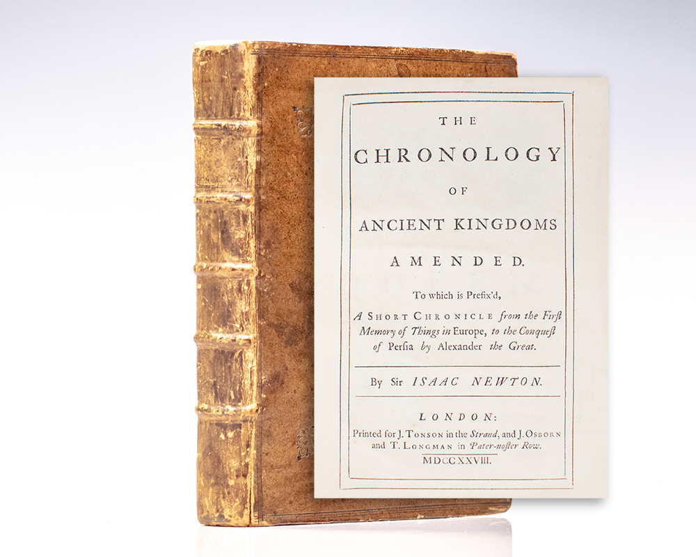 The Chronology of Ancient Kingdoms Amended. - Raptis Rare Books | Fine ...